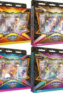 Pokemon - TCG - Shining Fates Mad Party Pin Collection | Dark Wolf ...