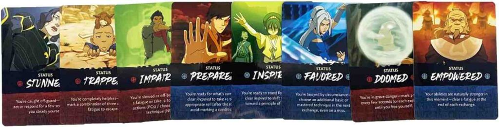 Avatar RPG Combat Action Deck | Dark Wolf Collectibles